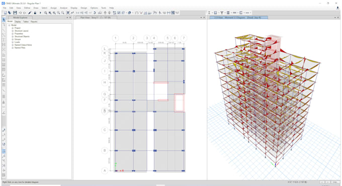 Structural design of rcc building by Ovikar222 | Fiverr