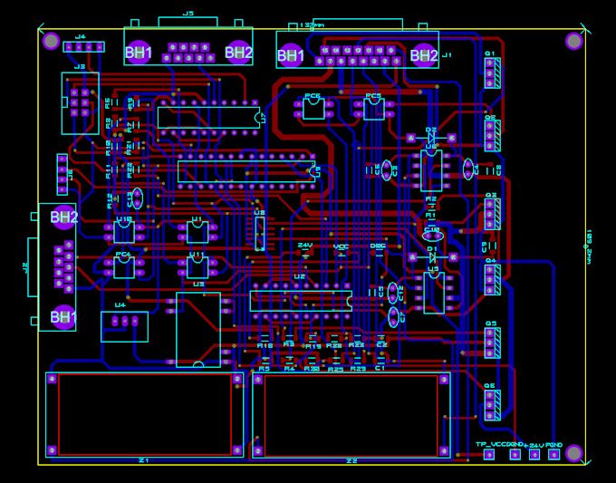 Pcb Design Pcb Layout Schematic Design And Gerber Files By Electroniebyte Fiverr 
