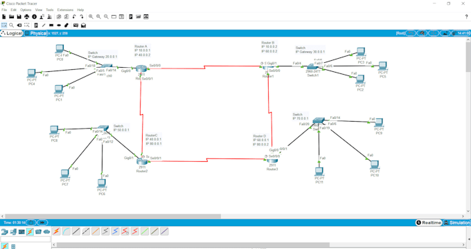 Design And Configure Packet Tracer Devices By Muneebaasif736 Fiverr