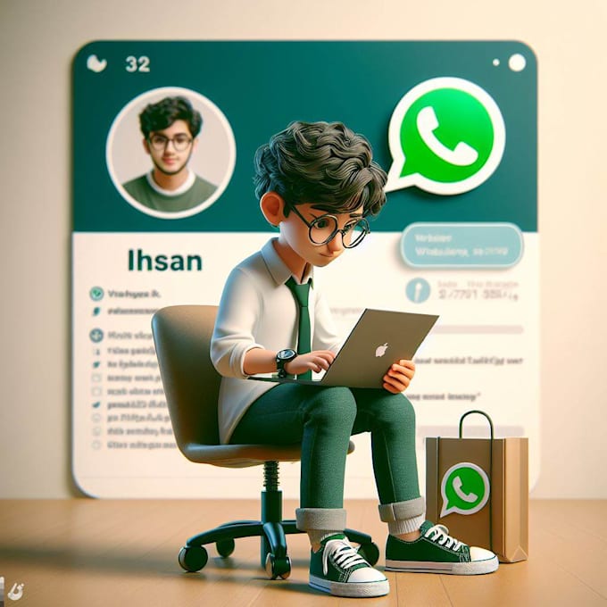 Create 3d character with your name using ai by Ihsan_z | Fiverr