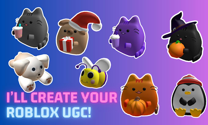 Create a 3d roblox ugc accessory, ugc model, roblox clothing by ...