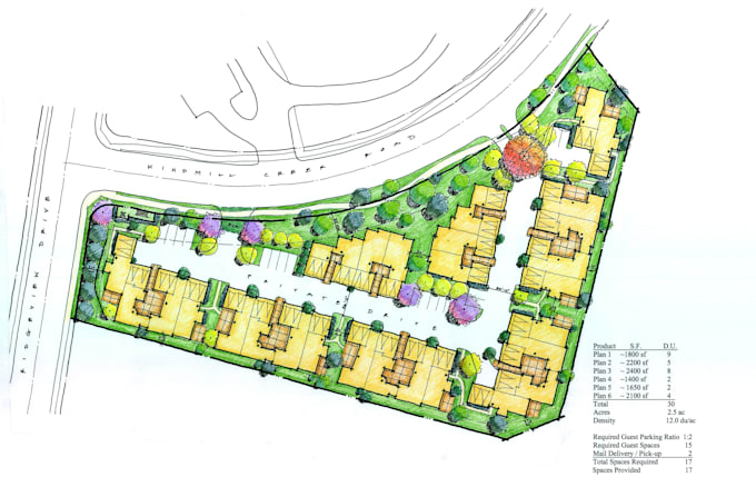 Design a community master plan or building site plan by Jdtodd79 | Fiverr