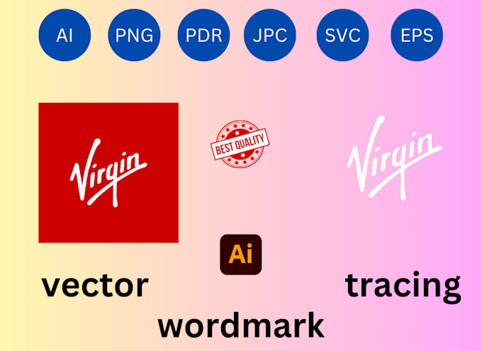 Design luxury modern flat minimalist wordmark text logo and vector ...