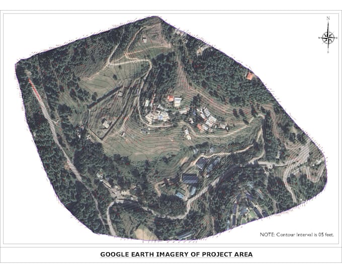 Provide contour map based on google earth and cesium by Maqsood1988 ...