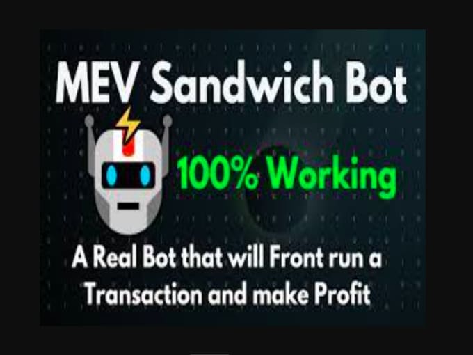 Build mev solana bot, arbitrage bot, solana mev bot, on eth, solana ... Build mev solana bot, arbitrage bot, solana mev bot, on eth, solana ...