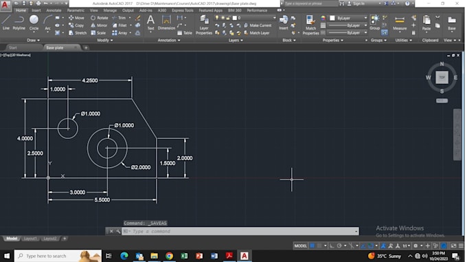 Make autocad 2d diagrams by Qsuitings | Fiverr