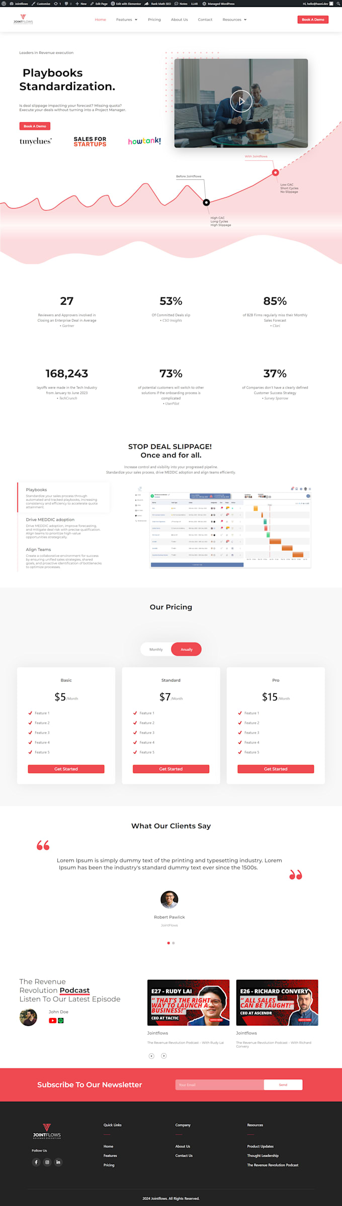 Convert figma design into a responsive landing page using elementor pro by Hsn_studio | Fiverr
