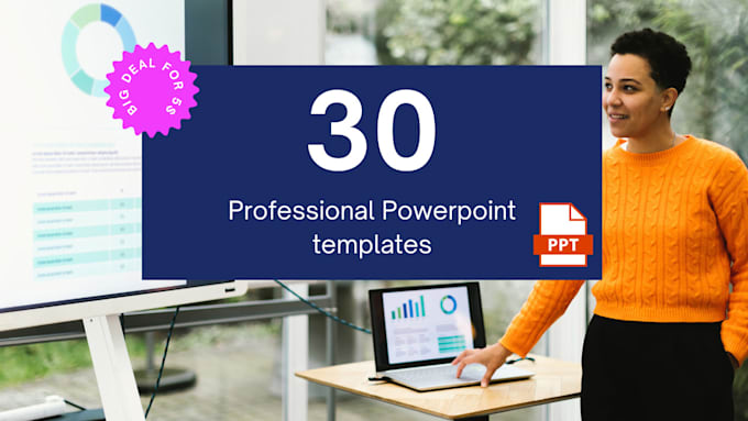 Provide 30 professional powerpoint templates bundle by Bouna_nabil90 ...