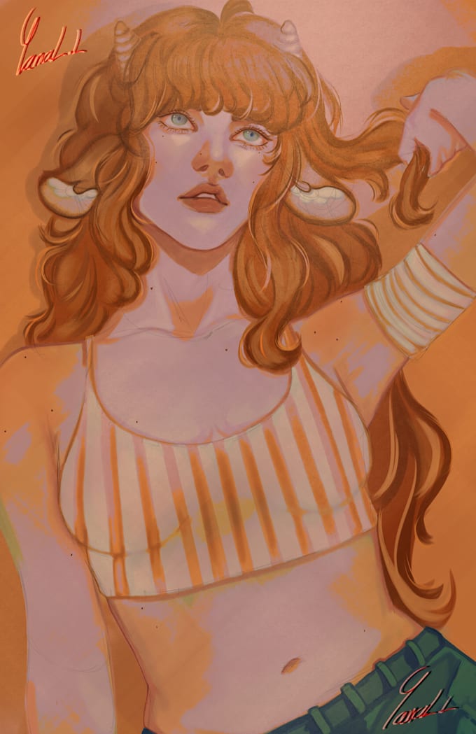 Draw Your Ocs In My Style By Lanaclll712 Fiverr