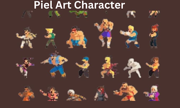 Make pixel art character pixel animation pixel sprite sheet rpg maker ...