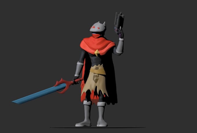 Build 3d model, ue rig, blender rig, texture, sfw art, animate 3d, 3d ...