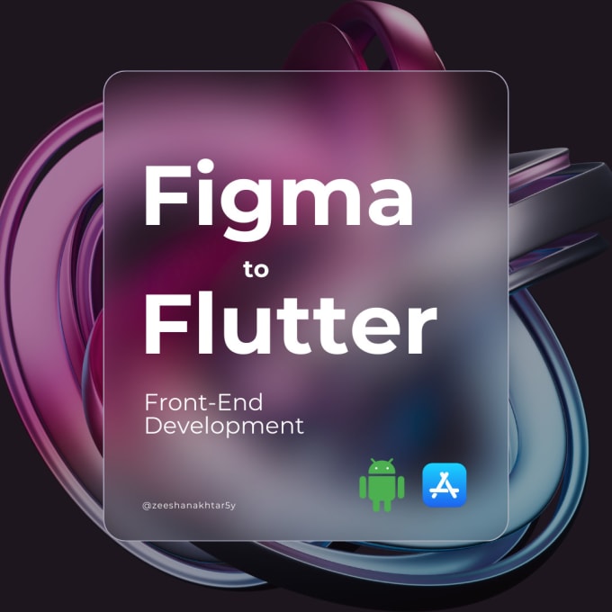 Figma To Flutter Ui Ux Developer Flutter Frontend Developer Cross Platform App By