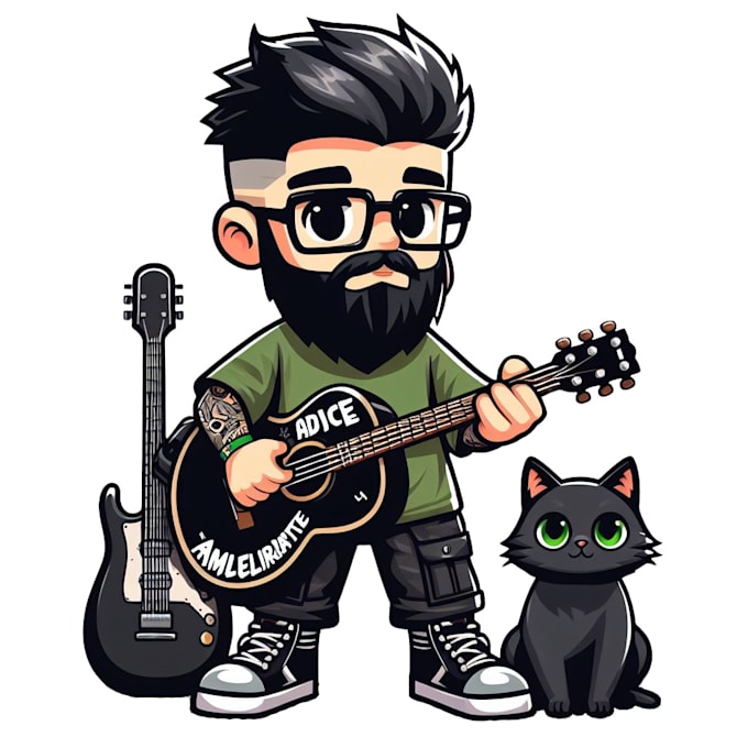 Create a custom cartoon character by Oneshotedo | Fiverr