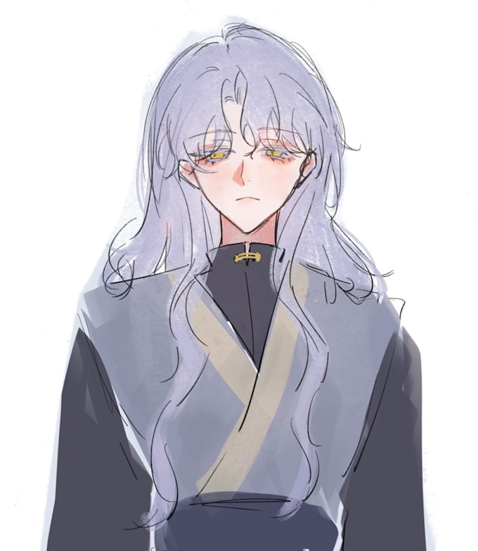 Full color and render art anime style by Polkim110808 | Fiverr