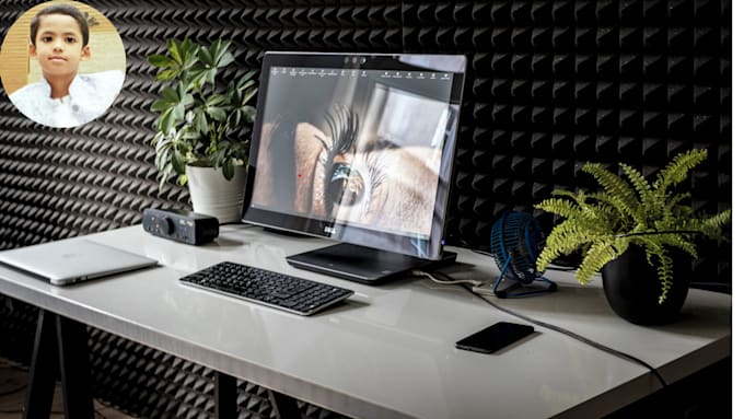 Design fully customized zoom virtual background by Hameesuk | Fiverr