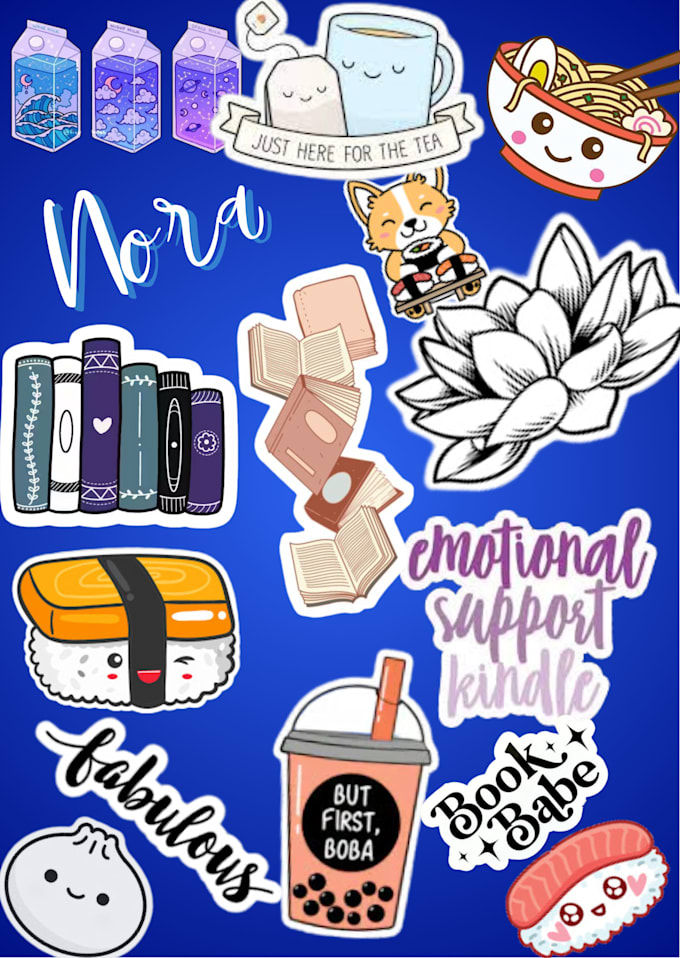 Create a printable decoration for your kindle by Diginomdesigns | Fiverr