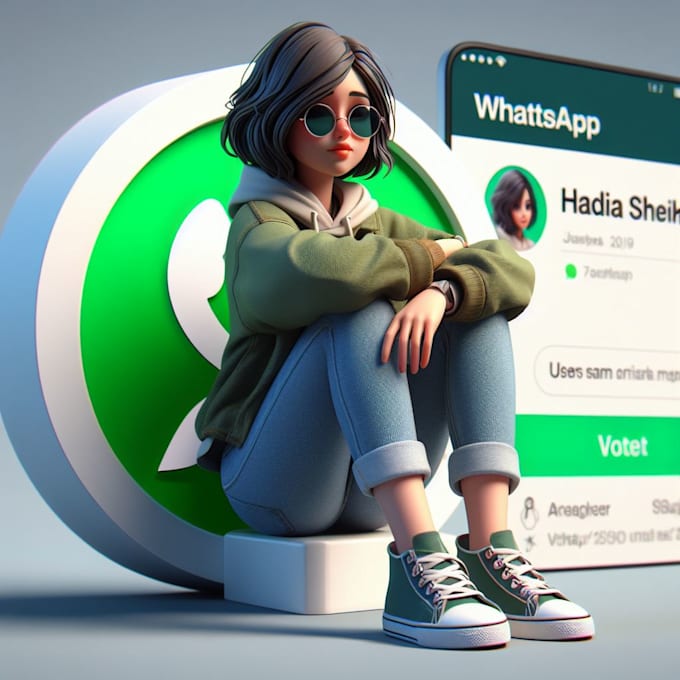 Designs 3d names, illustration, animated boy, girl by Hafizfaizanmugh ...