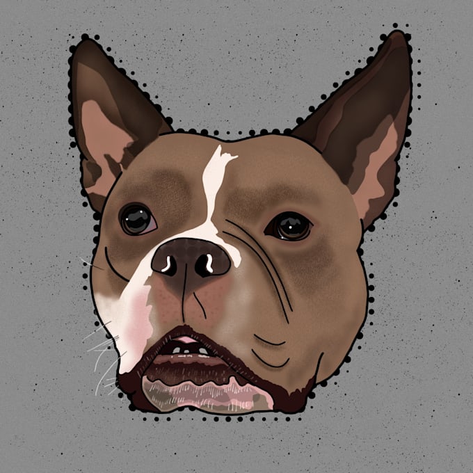 Design a pet portrait for any animal by Fejgo1092 | Fiverr
