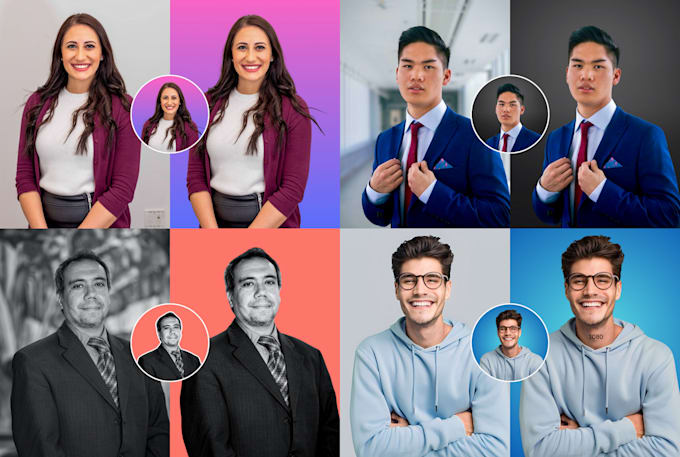 Custom a professional profile picture by Lillian57 | Fiverr