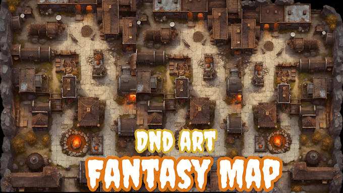 Create your fantasy map, world map, battle map for dnd, rpgs ...