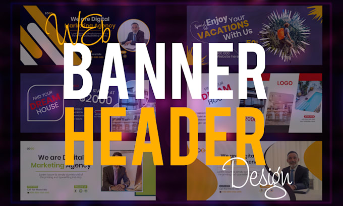 Design linkedin cover, fakebook, twitter, youtube banner, or header by ...