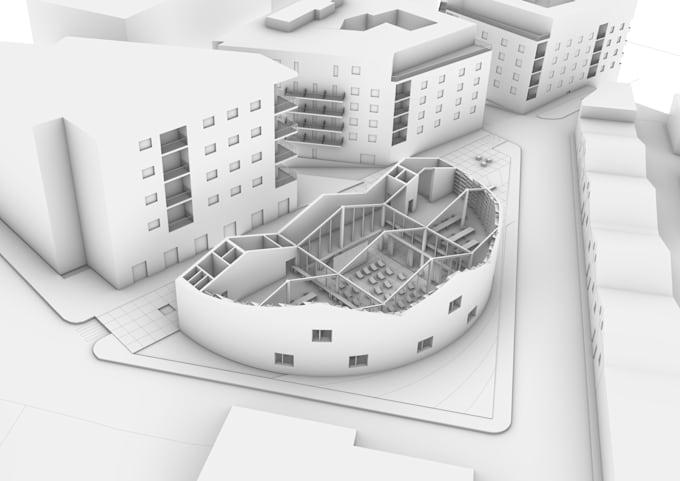 Create architectural 3d models in rhino by K_marija | Fiverr