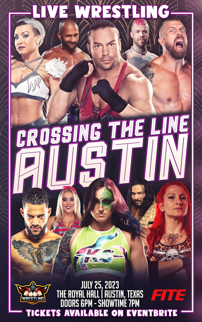 Design your wrestling event posters and match graphics by ...