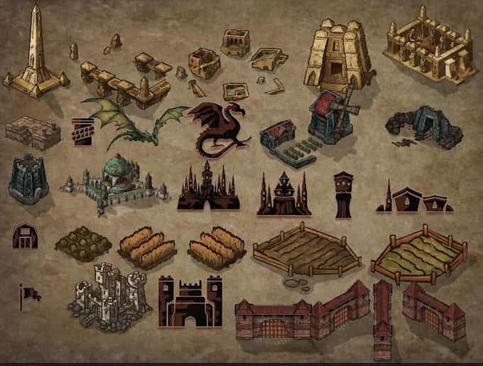 Build your fantasy city map using inkarnate by Alishaz0 | Fiverr