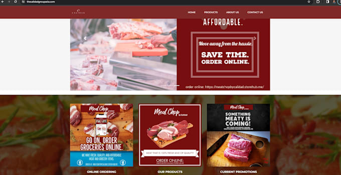 Create a front end website for you by Knightmartinez | Fiverr