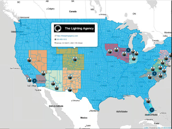 Interactive React Js Web Map With Leaflet Js Mapbox Openlayer Goggle Map By Partrickeliot1