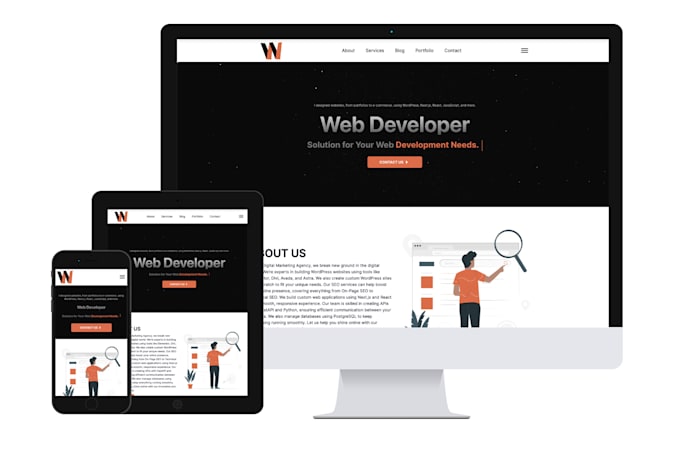 Convert figma to react or figma to next js with tailwind css typescript shadcn by Junaid_tariq4 ...