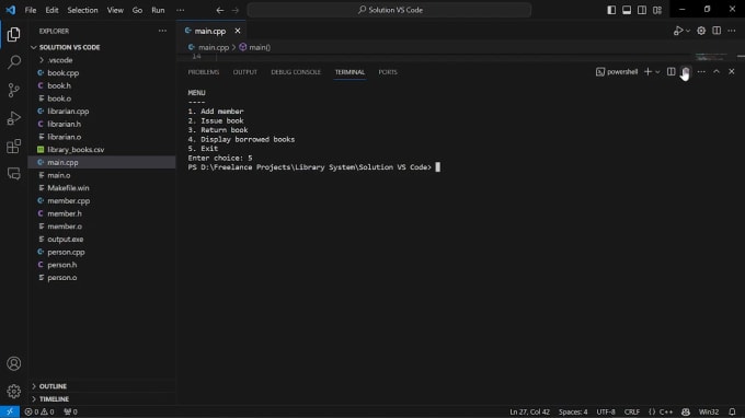 Code C Cpp C Sharp Java Python Programming Project Task By Expert266 Fiverr