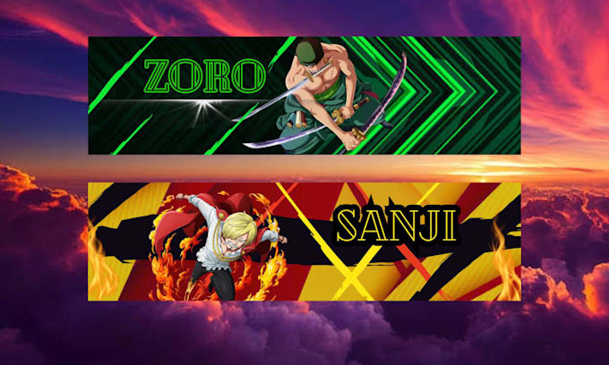 Apply cool anime banners in your social media platform by ...