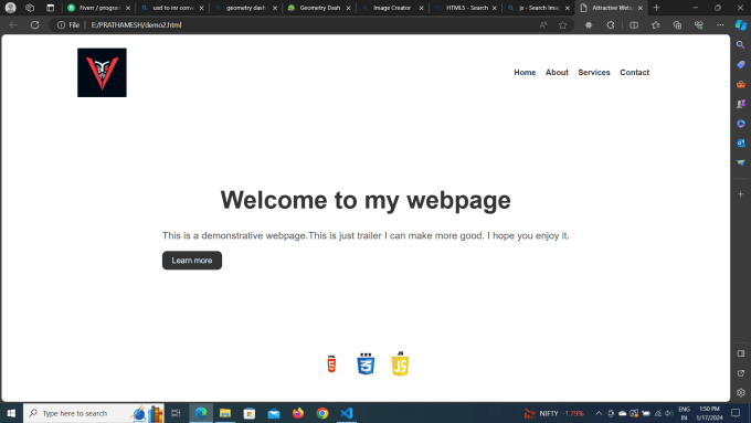 Make Website Using Html Css Javascript Php And Mysqli By Programmervansh Fiverr