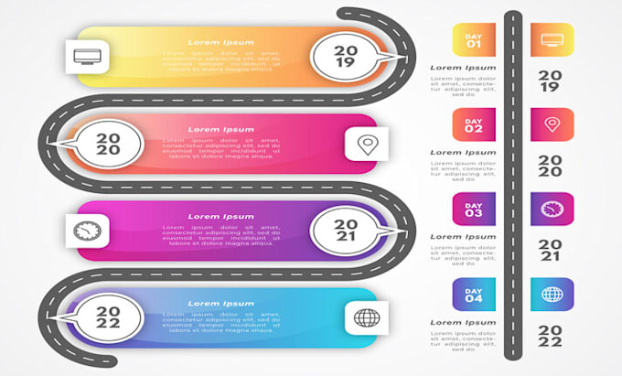 Design business infographic, flowchart,flow process,road map by ...