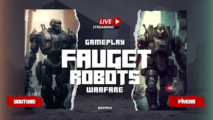 Create hd gaming youtube thumbnail in 2 hours by Agate_pro | Fiverr