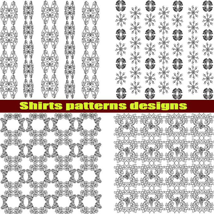 Create digital apparel designs of any type by Moinakhann | Fiverr