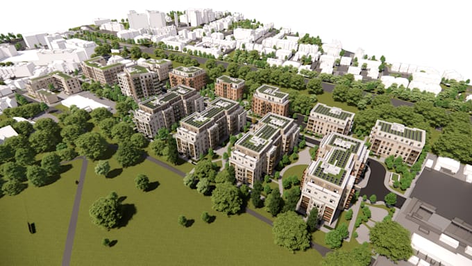 Turn 2d building plans into architectural 3d renderings by Tomalexburns ...