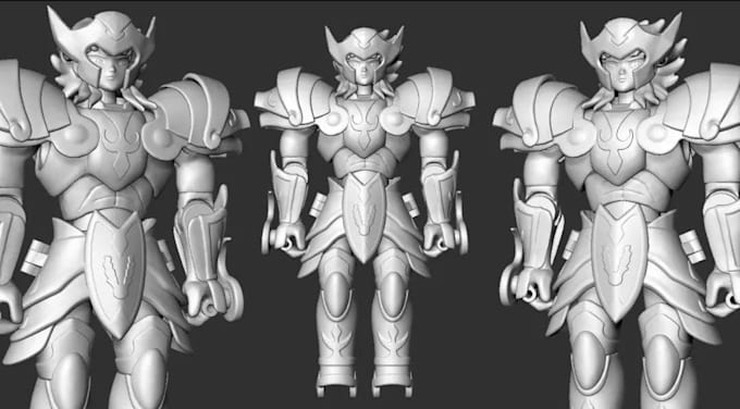 Create a 3d armature model solid modeling 3d printing by Javihow | Fiverr