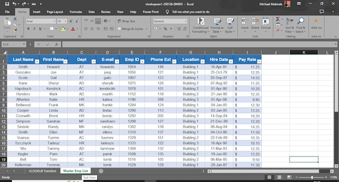Fix Excel Vlookup Formulas For Your Project By Creativemike01 Fiverr