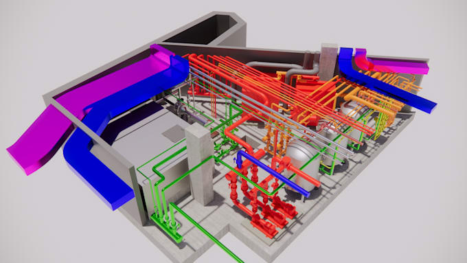 Do bim modeling in revit mep , hvac, plumbing by Hossein_barati | Fiverr