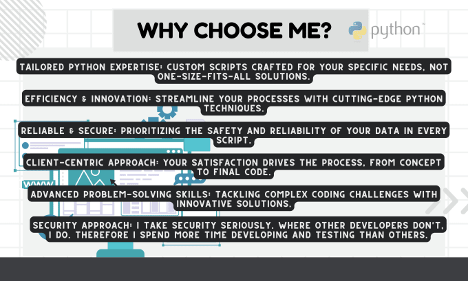 Create custom python scripts by Hover_catz | Fiverr
