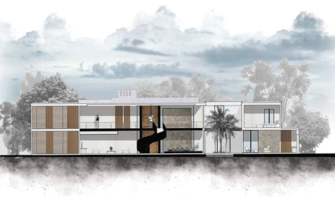 Render your plans, elevations, and sections in professional way by ...