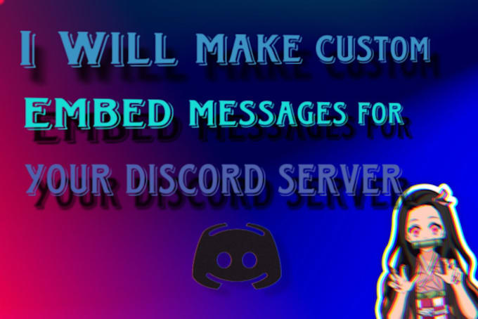 Make custom embed messages for your discord server by Als_wint | Fiverr