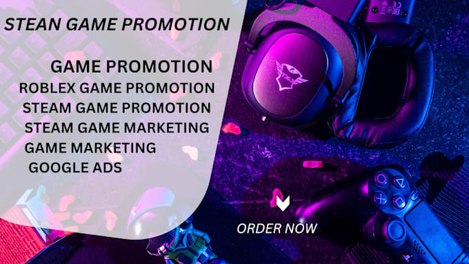 Do steam game promotion, roblox game promotion by Vasjarabic | Fiverr