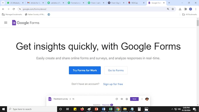 Design your questioners in redcap or google form by Zahidlov | Fiverr