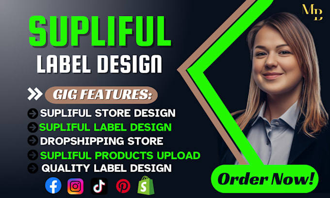 Add winning products supliful supplement label design seo supliful shopify store by Maya_burkett ...