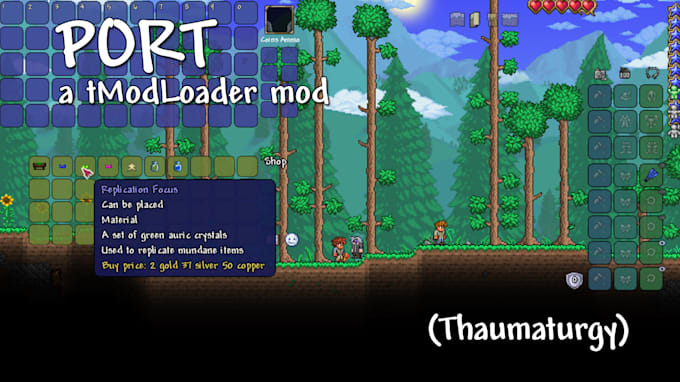 Port a tmodloader mod for you by Nakamurash | Fiverr