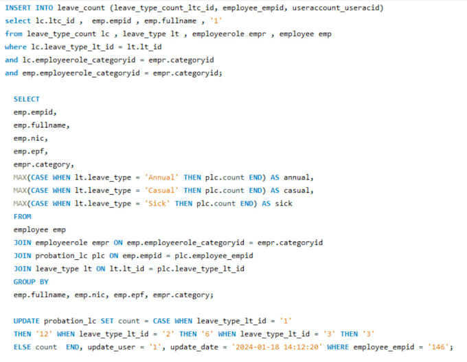 Sql queries, sql database project, er diagram by Isuruwilwara | Fiverr