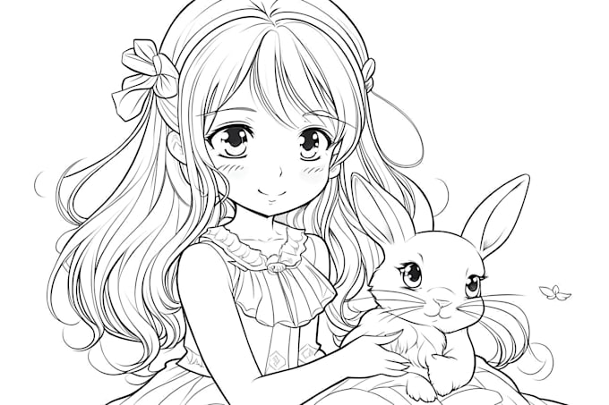 Send you high quality coloring book pages for kids drawing by Amina ...